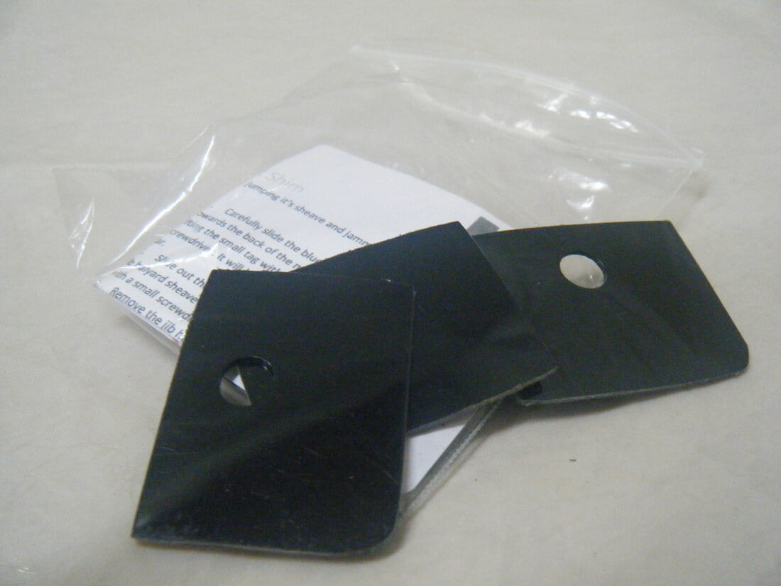 Firefly Jib Halyard Mast Heel Shim (pack)